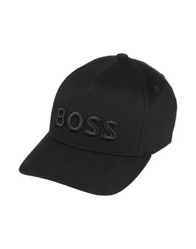 BOSS Cotton Baseball Cap - Black