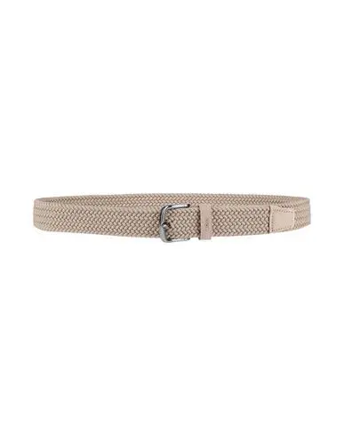 BOSS Braided Belt With Buckle Fastening - Sand
