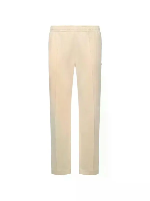 Lacoste Logo-patch Piped Track Pants - Neutrals