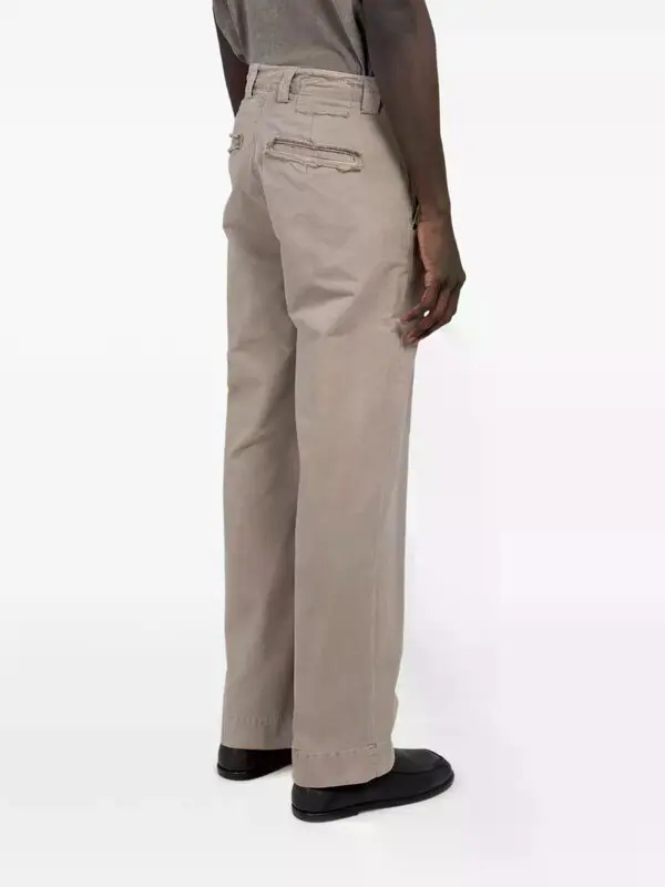 MFPEN Commission Distressed-finish Trousers