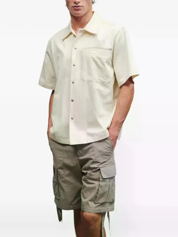 CARRER Beck Short Press-stud Pocket Shirt