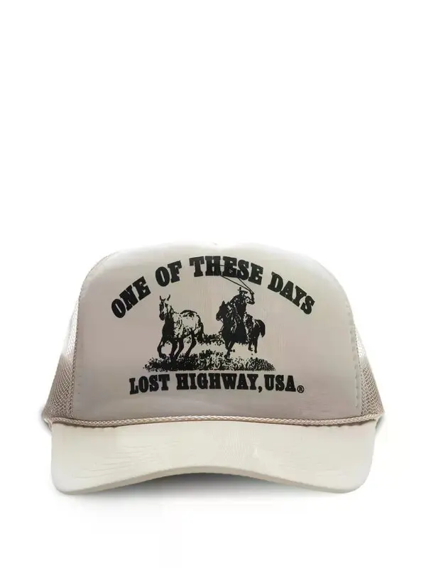 ONE OF THESE DAYS Lost Highway Cap - Neutrals