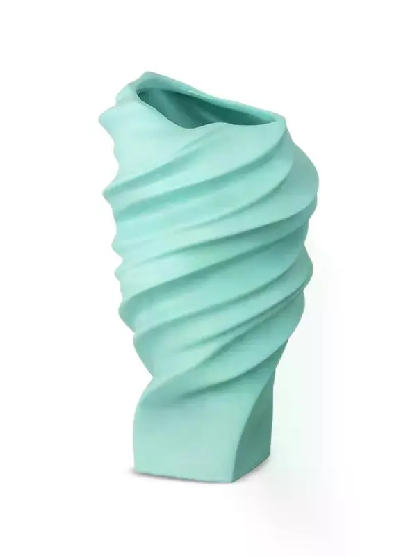 ROSENTHAL Squall Sculped Vase - Blue