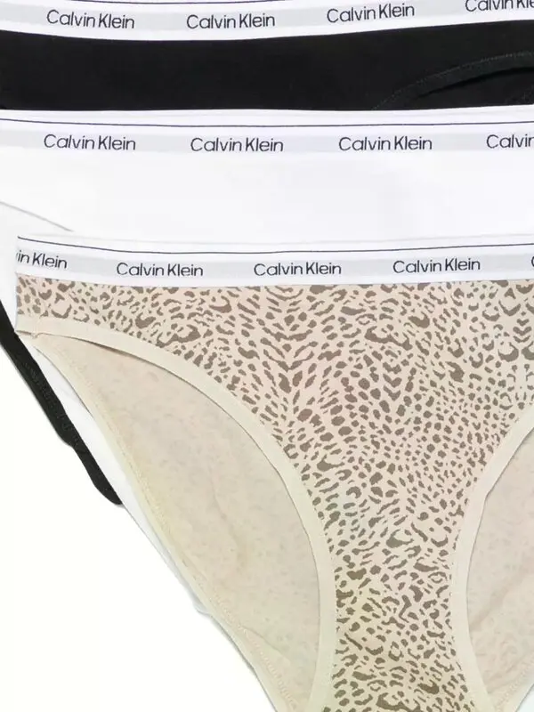 Calvin Klein Logo-waistband Briefs