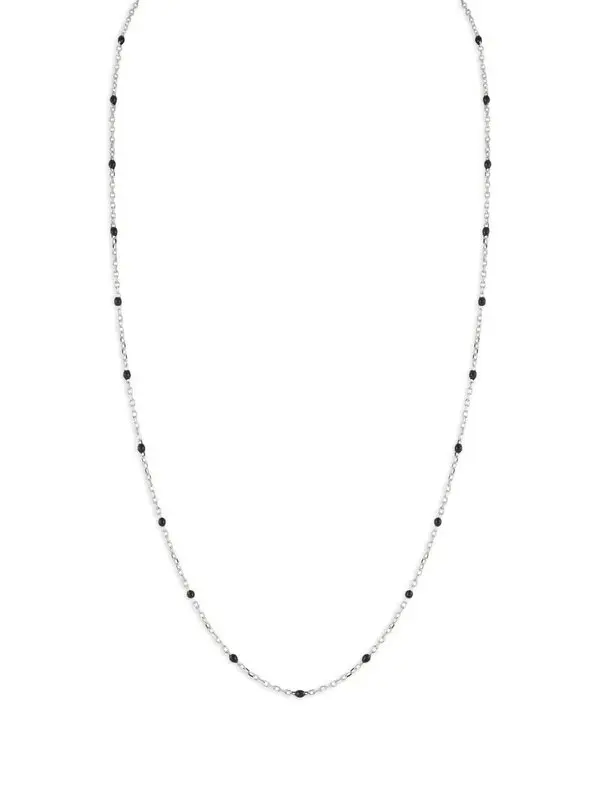 Mateo Enamel Station Chain Necklace