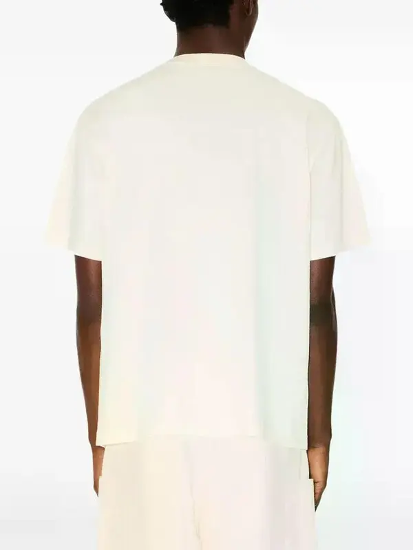 Kenzo Boke Heart Flower-print T-shirt - Neutrals