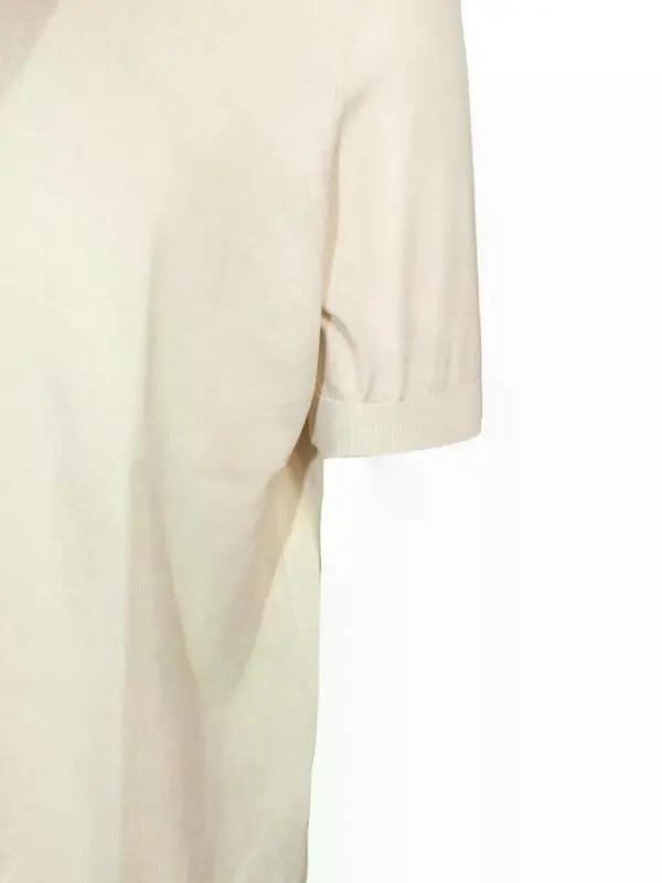Fedeli Short-sleeve Polo Shirt - Neutrals
