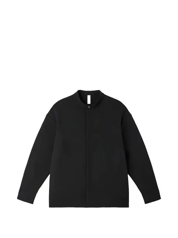 CFCL Soft Milan Stand-collar Long-sleeve Shirt - Black