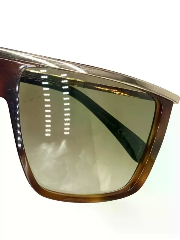 Givenchy Havana Flat Top Sunglasses