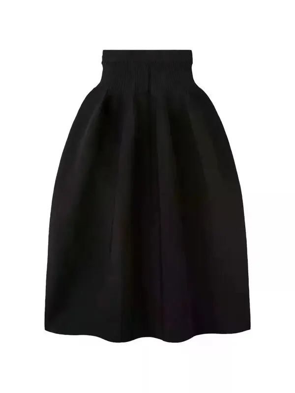 CFCL Pottery Flared Maxi Skirt - Black