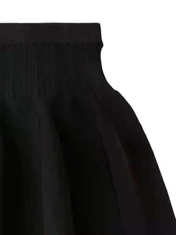 CFCL Pottery Flared Maxi Skirt - Black
