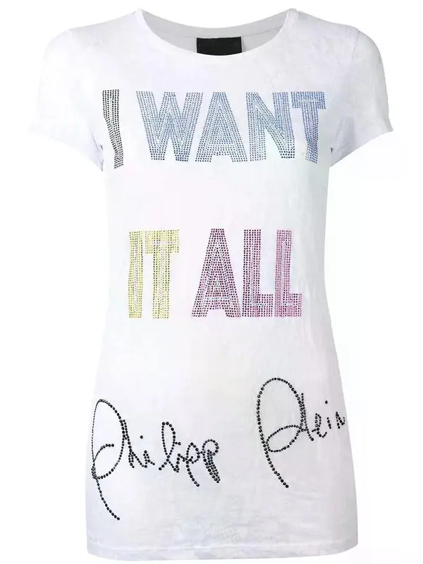 Philipp Plein Queenie T-shirt - White