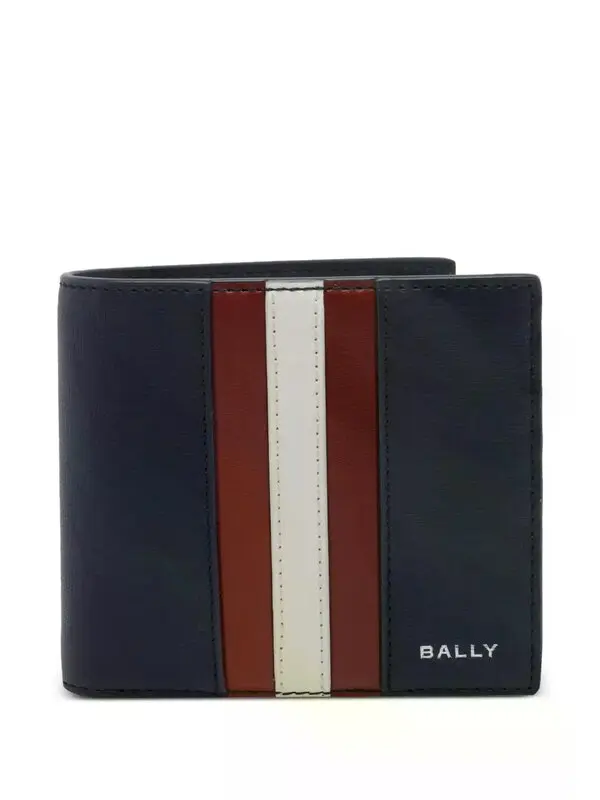 Bally Mythos Leather Wallet - Blue