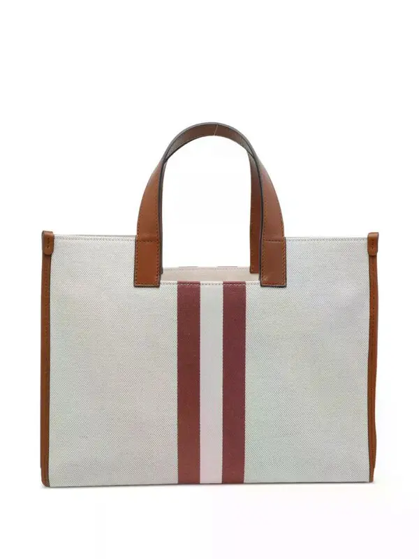 Bally Striped Tote Bag - Neutrals