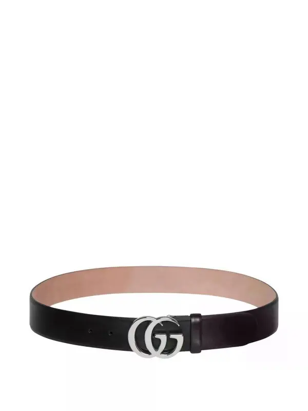 Gucci Marmont Leather Belt - Black