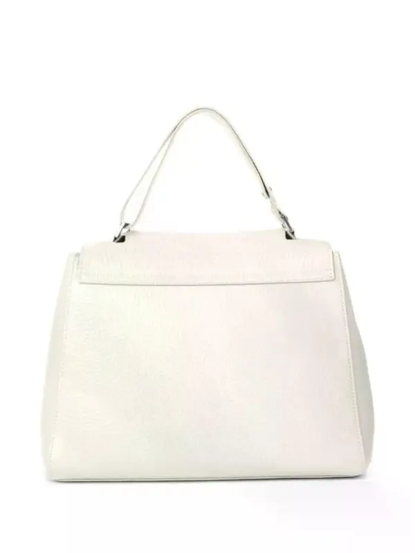 Orciani Sveva Pebbled Tote - Neutrals
