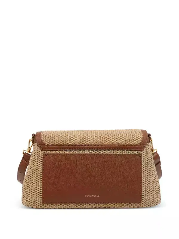 COCCINELLE Nikila Straw Shoulder Bag