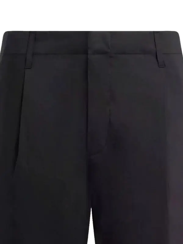 DONDUP Pleated Trousers - Black