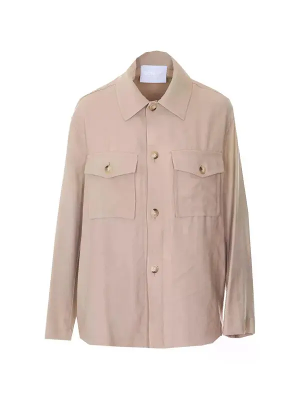 DONDUP Flap-pocket Shirt - Neutrals