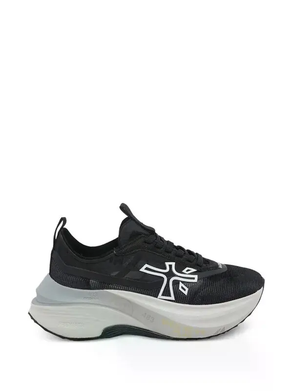Premiata Hill Logo-patch Sneakers