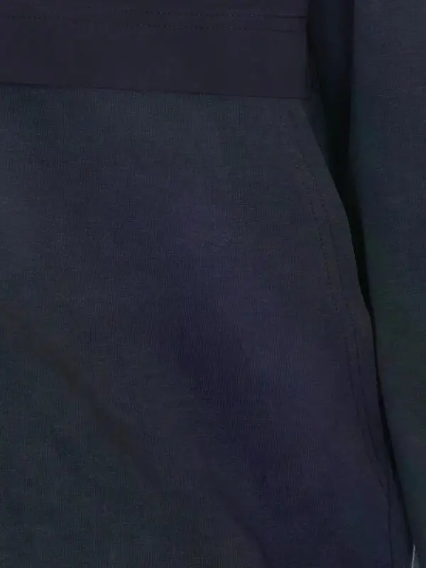 Herno Panelled Zip-up Hoodie