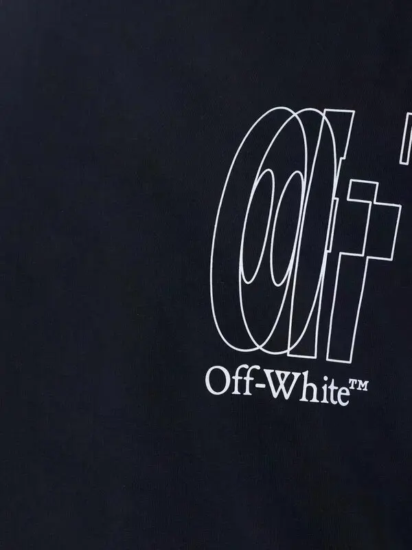 Off-White Double Arrow Logo-print T-shirt - Black