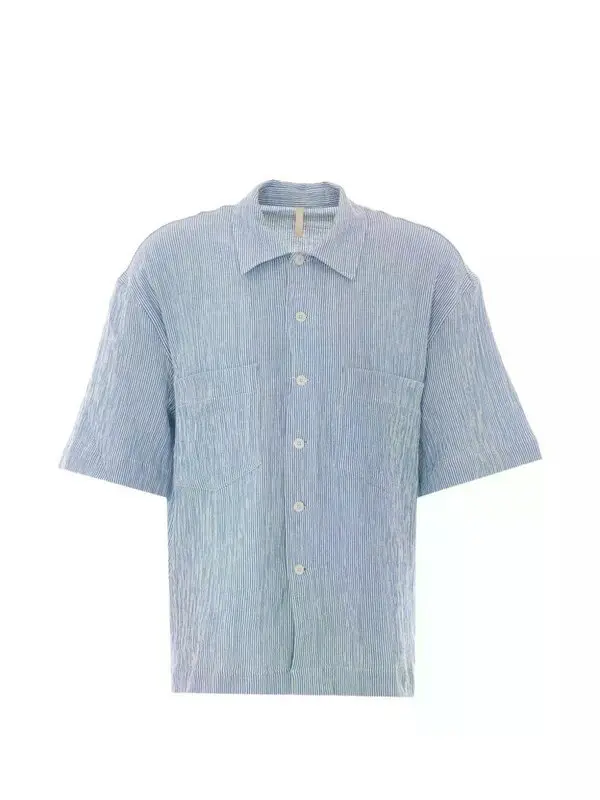 SUNFLOWER Adam Striped Shirt - Blue