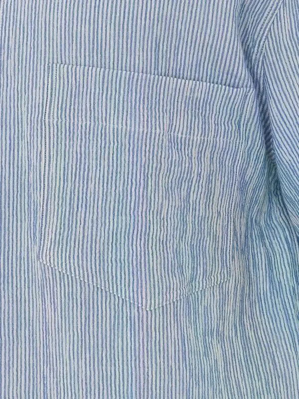 SUNFLOWER Adam Striped Shirt - Blue