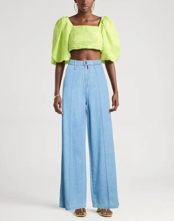 High Wide-leg Jeans
