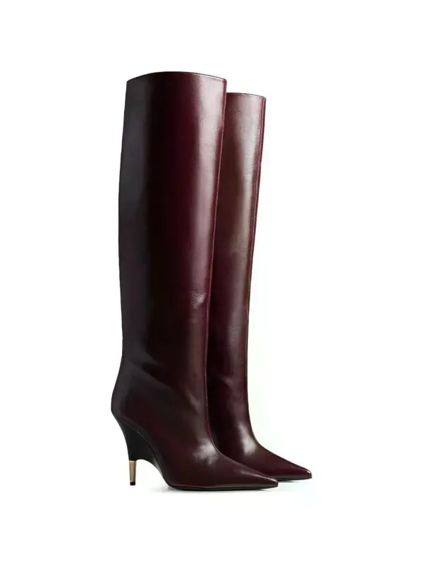 Khaite Bella Knee-high Boots - Red