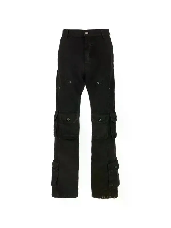 Off-White Multi-pocket Cargo Pants - Black