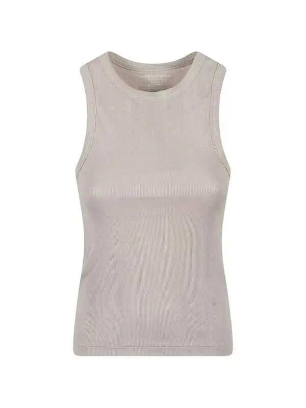 Majestic Filatures Fine-ribbed Tank Top - Neutrals