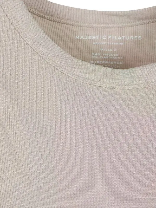 Majestic Filatures Fine-ribbed Tank Top