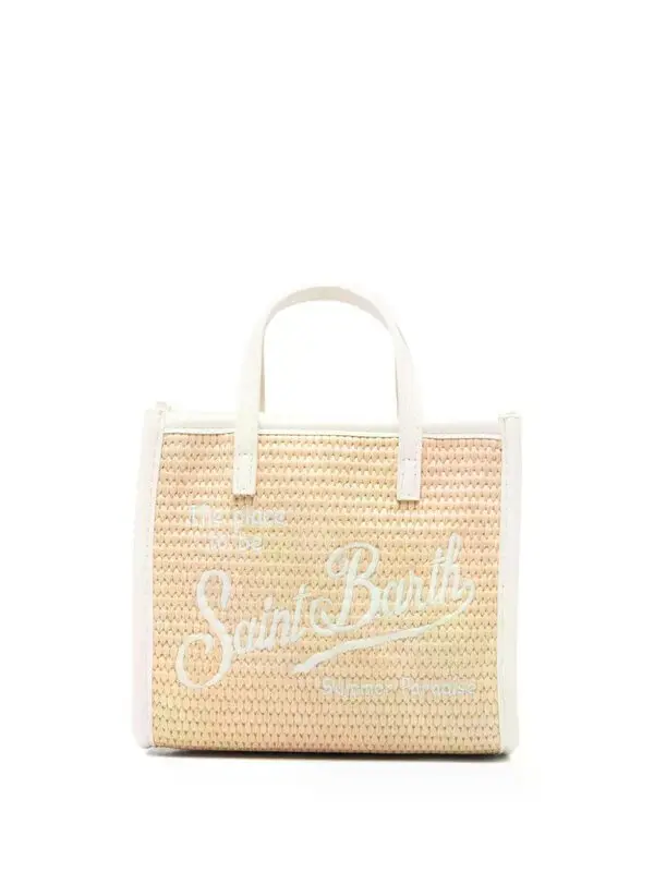 MC2 SAINT BARTH Mini Vivian Tote Bag - Neutrals