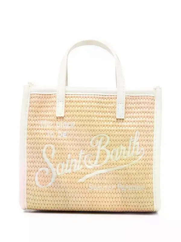 MC2 SAINT BARTH Mini Vivian Tote Bag - Neutrals