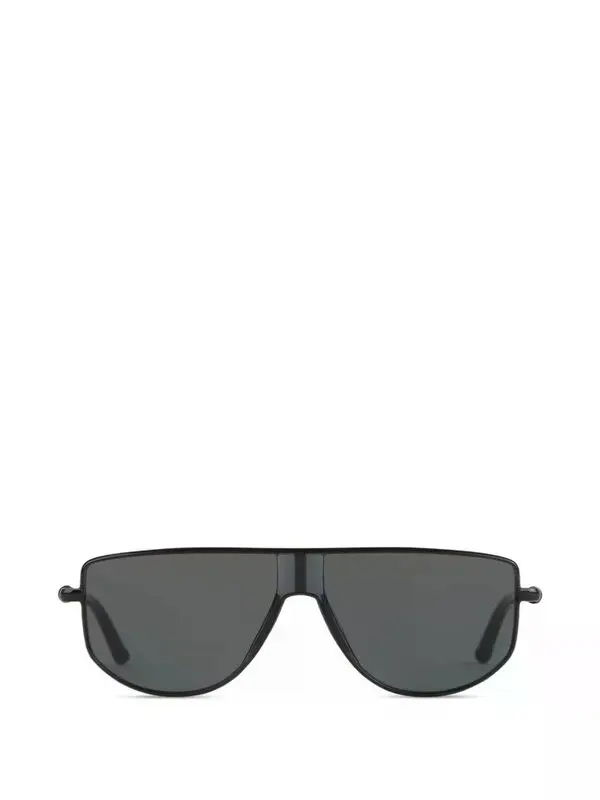 Jacquemus Geometric Frame Sunglasses - Black