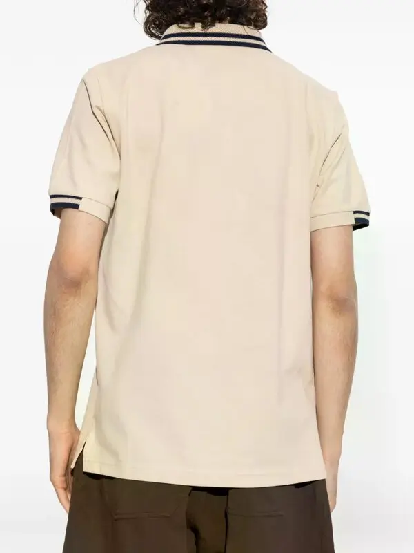 Iceberg Embroidered Piqué Polo Shirt