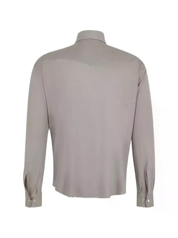 Marco Pescarolo Western-style Jersey Shirt