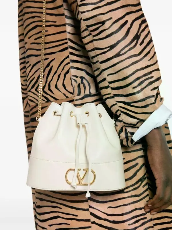 Valentino Garavani Mini Vlogo Signature Bag - Neutrals