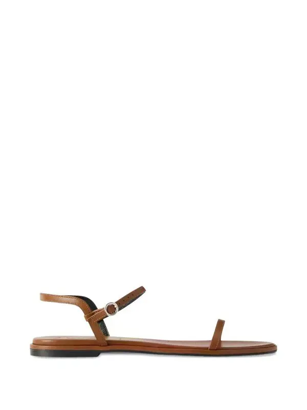 AeydĒ Nettie Leather Sandals - Brown