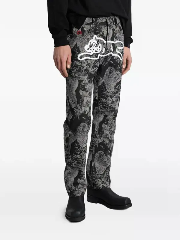 ICECREAM Abstract-print Jeans
