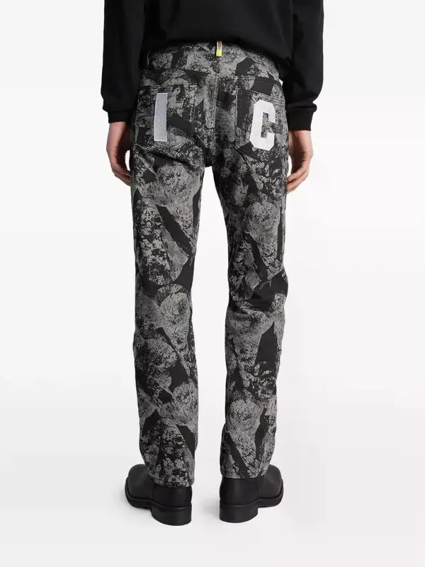 ICECREAM Abstract-print Jeans