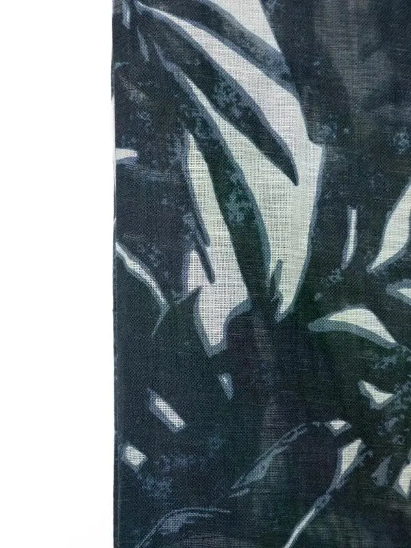 Emporio Armani Leaf-print Scarf