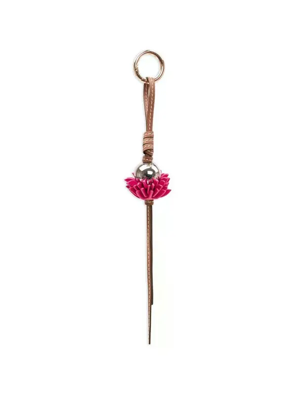 Michael Kors Flower Burst Leather Charm