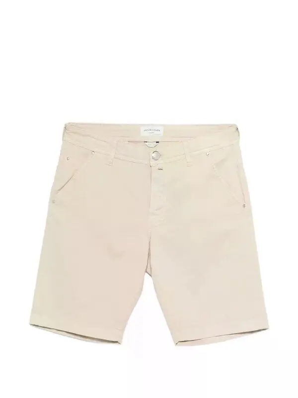 Jacob Cohen Lou Belt-loops Shorts - Neutrals