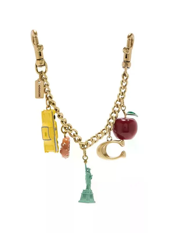 COACH New York Bag Charm - Gold