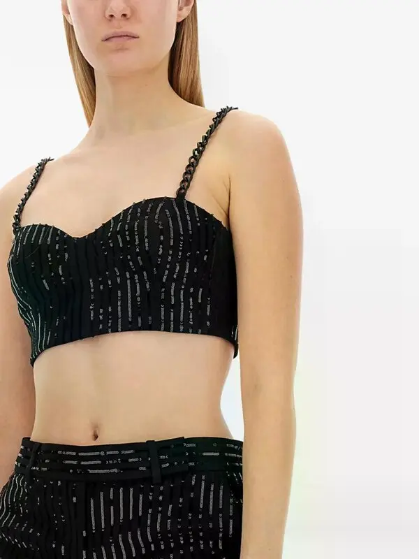 Michael Kors Chain-strap Bustier Top