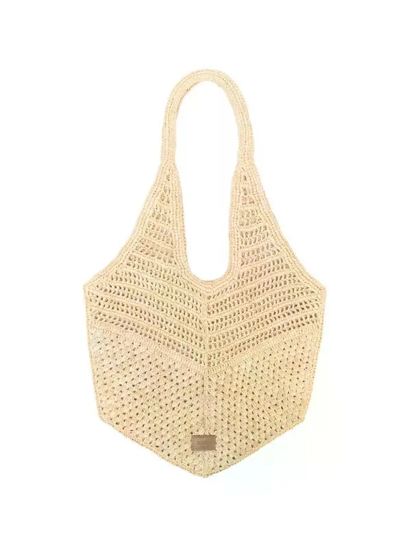 Maje Crocheted Shoulder Bag