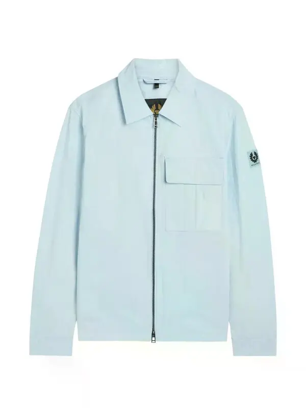Belstaff Logo-patch Zip-up Jacket