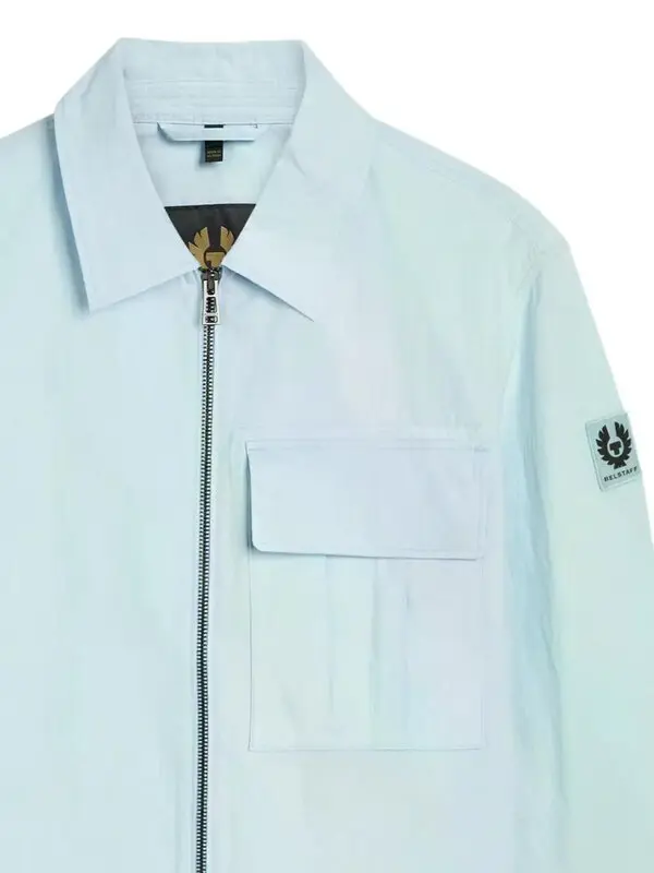 Belstaff Logo-patch Zip-up Jacket